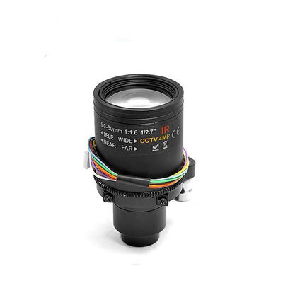 Varifocal Stepping Motorized Zoom Lens 2.8-12mm Multi Coating Surface ...