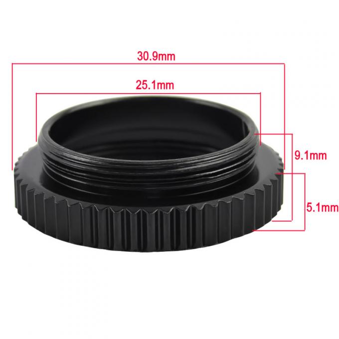 Firm CS To C Camera Lens Holder 30mm Outer Diameter C Mount Lens Filter ...