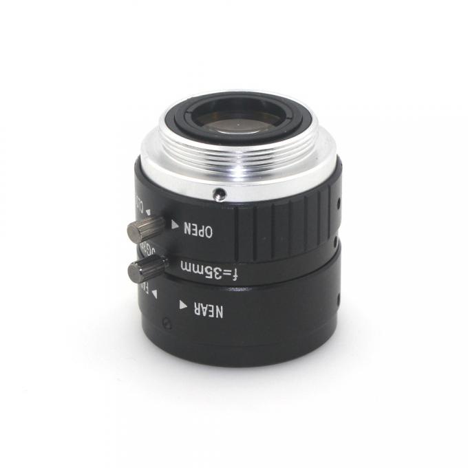 Manual Zoom Focus Iris High Resolution Lens 5MP 35mm F1.8 For ...